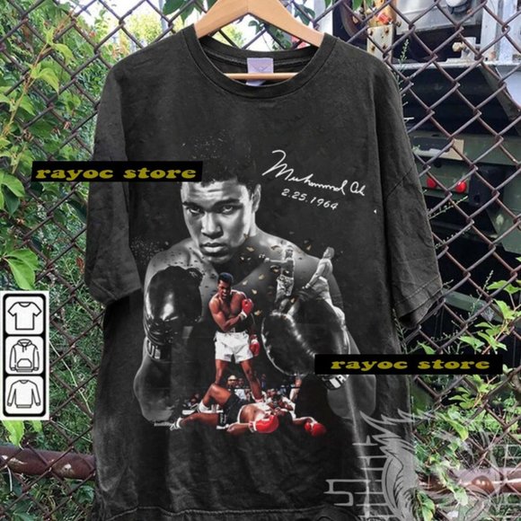 Gildan | Shirts | Vintage Bootleg Style Muhammad Ali Shirt Muhammad Ali ...